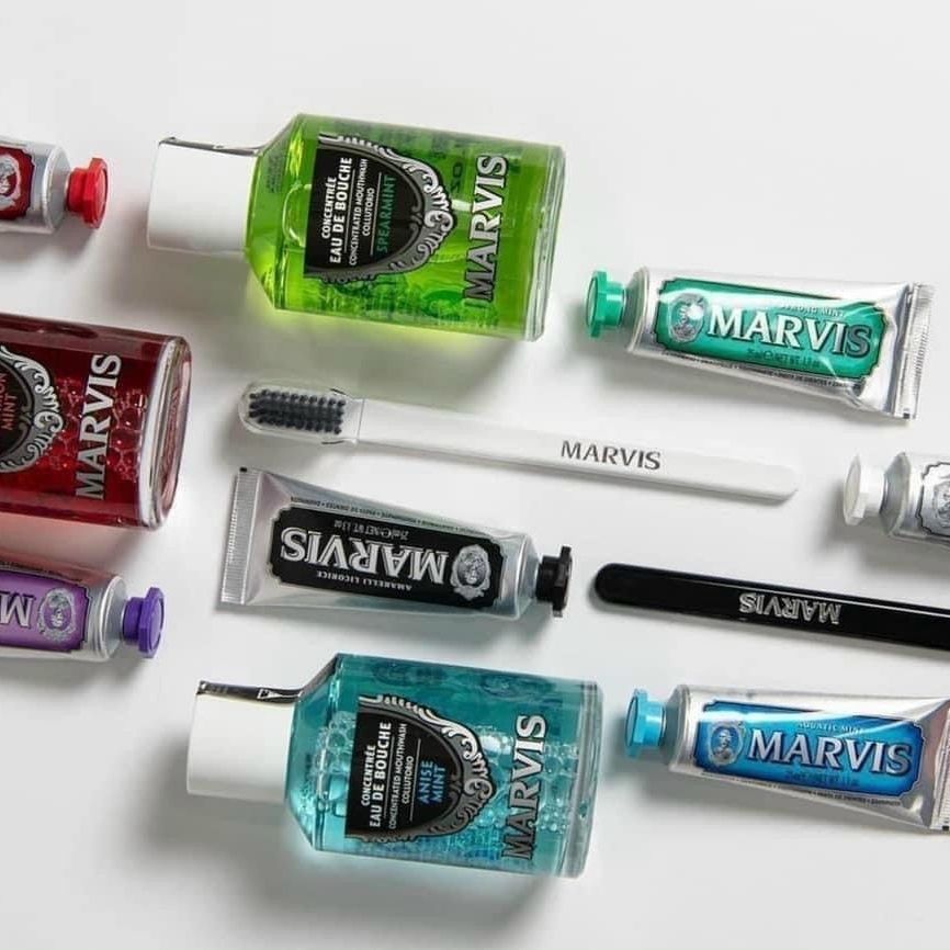 Nước xúc miệng Marvis Strong Mint Mouthwash, concentrate 120ml