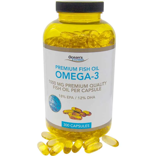 Omega 3 Ocean's Essential Fish Oil 1000mg hộp 300 viên