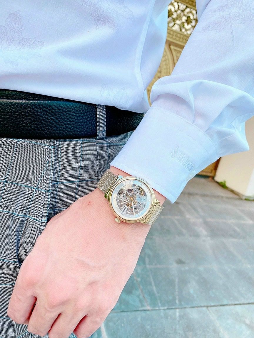 Đồng hồ thời trang Ingersoll Skeleton Automatic unisex