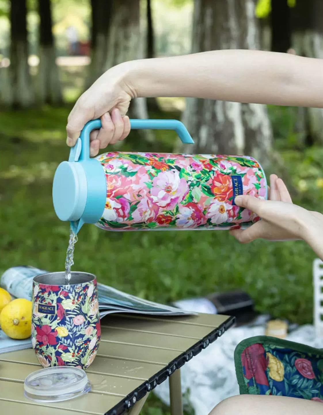 Bình giữ nhiệt có nắp đậy Magrace Paris 1.6L