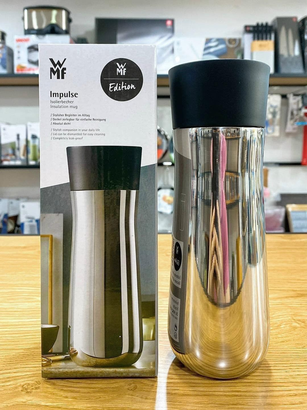 Bình giữ nhiệt WMF Impulse màu bạc 350ml