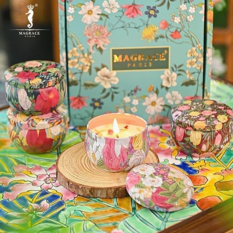 Bộ 4 nến thơm Magrace Paris