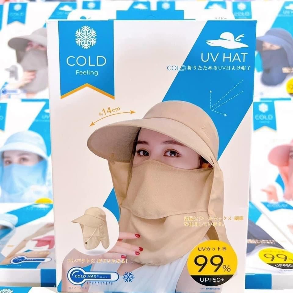 Mũ chống nắng Cool UV Hat Nhật Bản