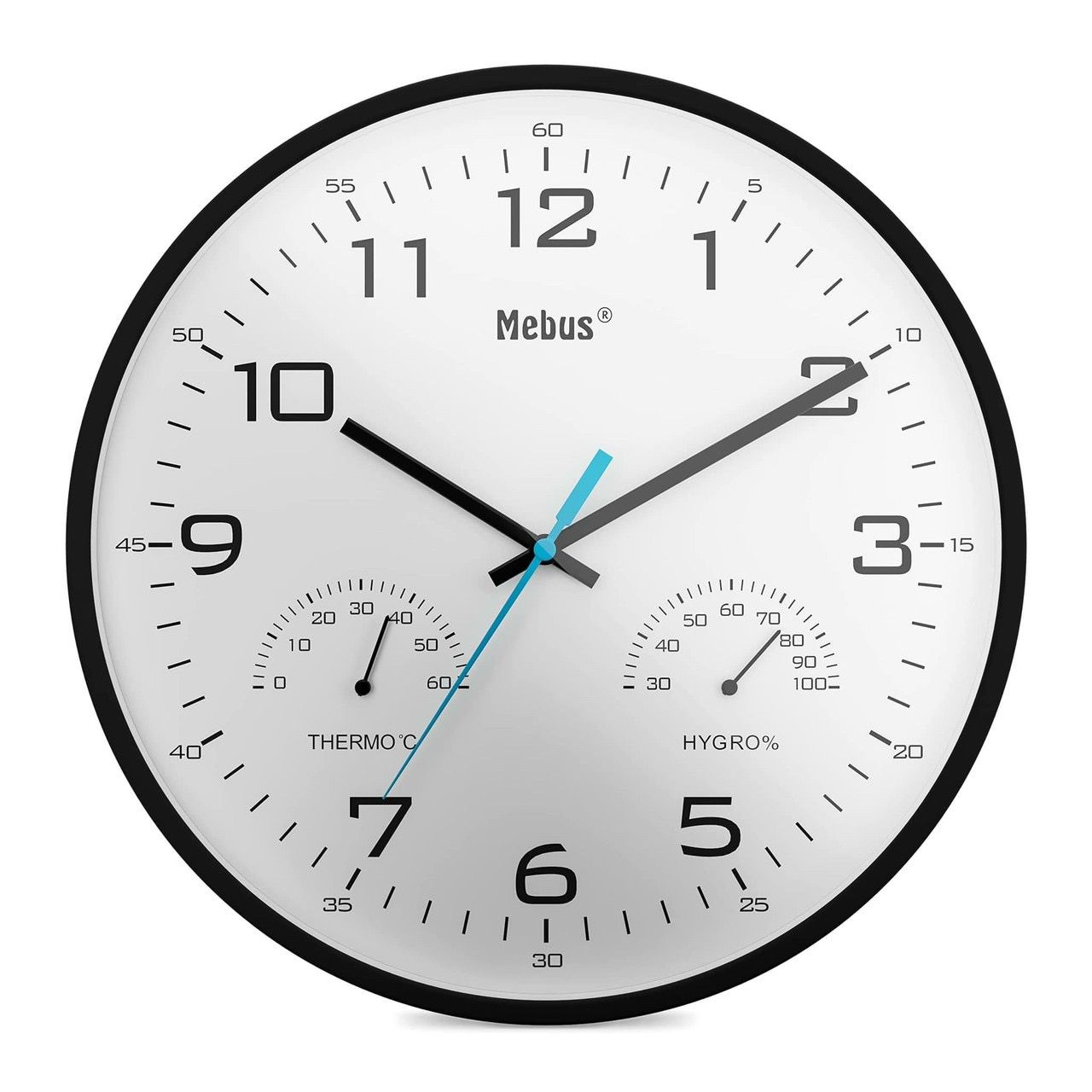 Đồng hồ treo tường Mebus nội địa Đức size 30