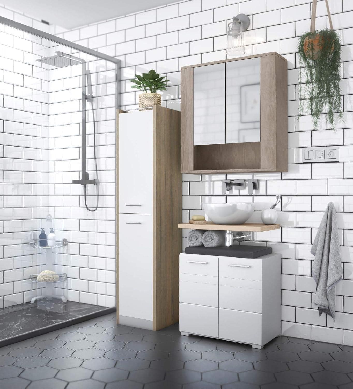 Caddy góc để đồ nhà tắm Simplehuman