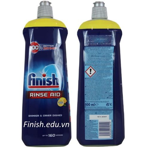 Nước làm bóng bát Finish 800ml