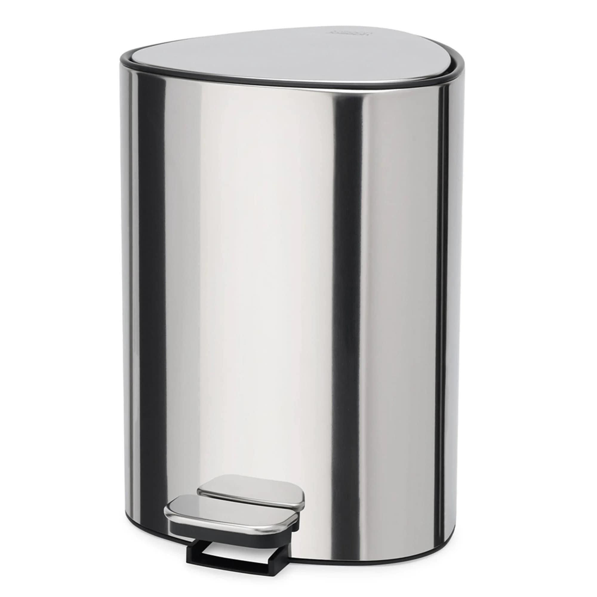 Thùng rác Joseph Joseph EasyStore Luxe Steel Pedal Bin 70596 5 lit màu