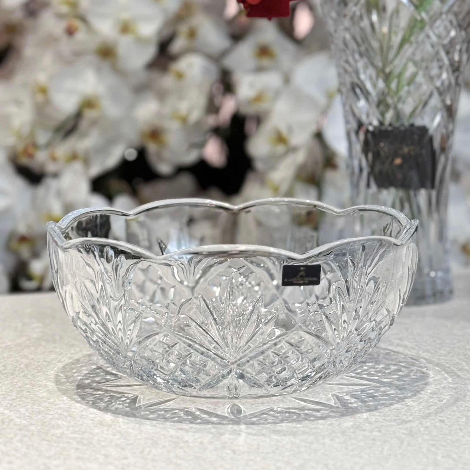 Bát pha lê Killarney Crystal 25cm