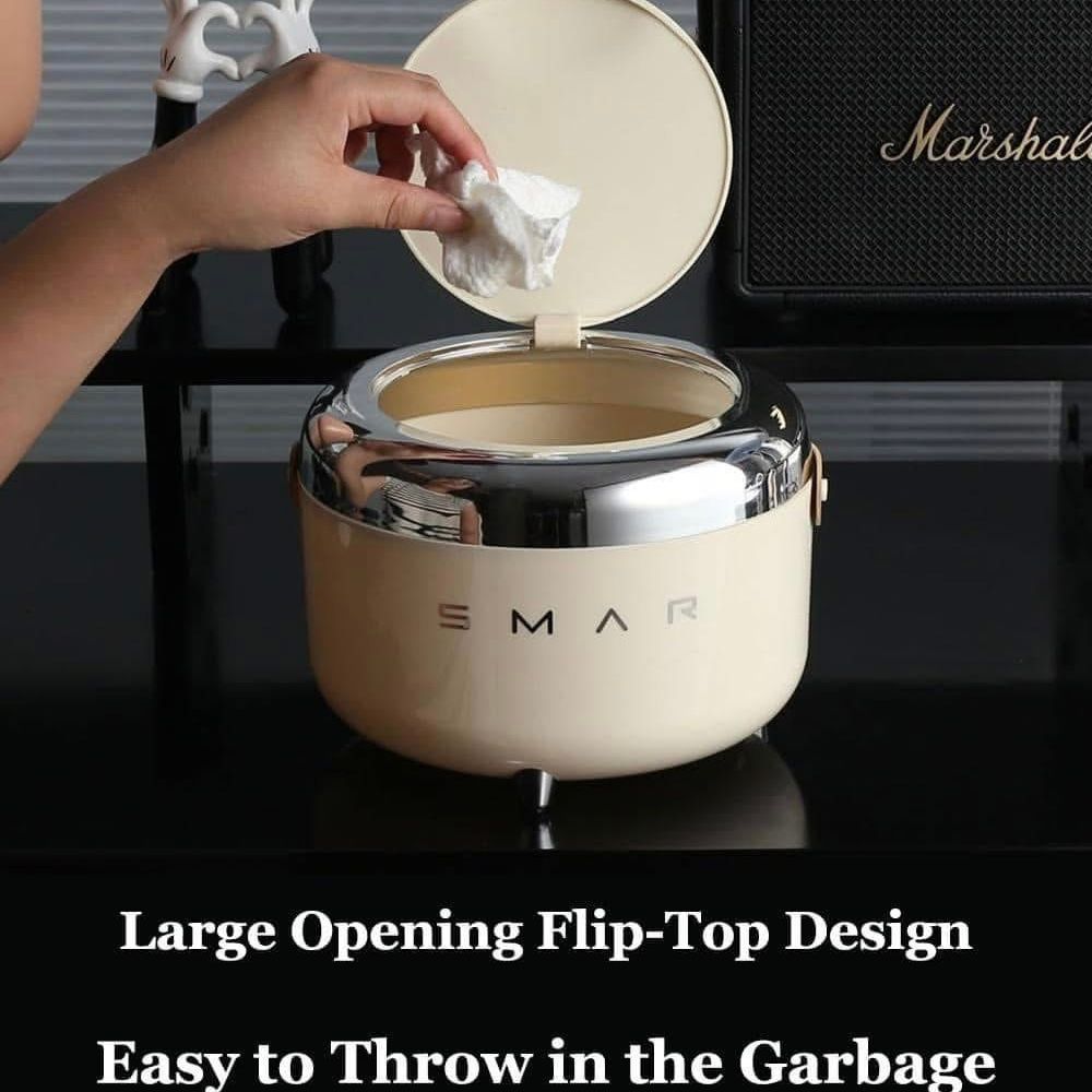 Thùng rác mini Smar cao cấp để bàn 1,5 lít