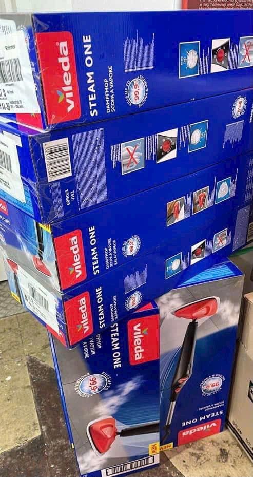 Lau nhà hơi nước Vileda Steam ONE XXL NEW (bản tam giác) - model 1/202