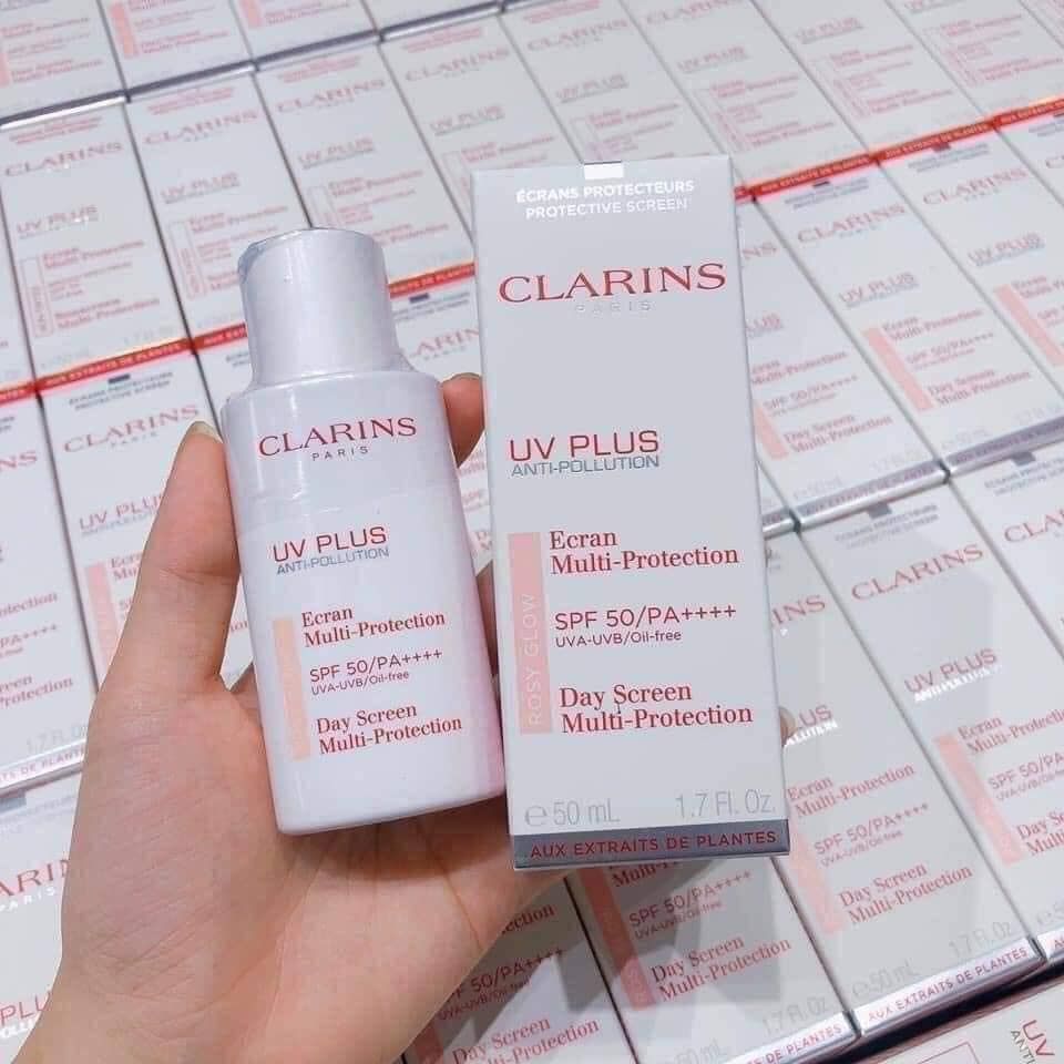 Kem chống nắng Clarins Rosy Glow 50ml