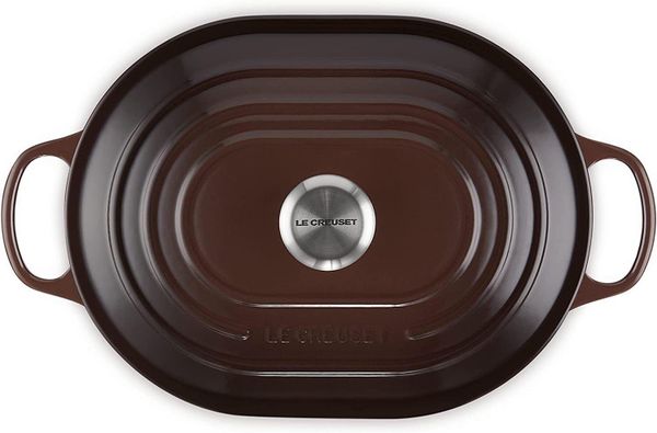 Nồi gang Ovan Le Creuset Oblong Ganache 31cm