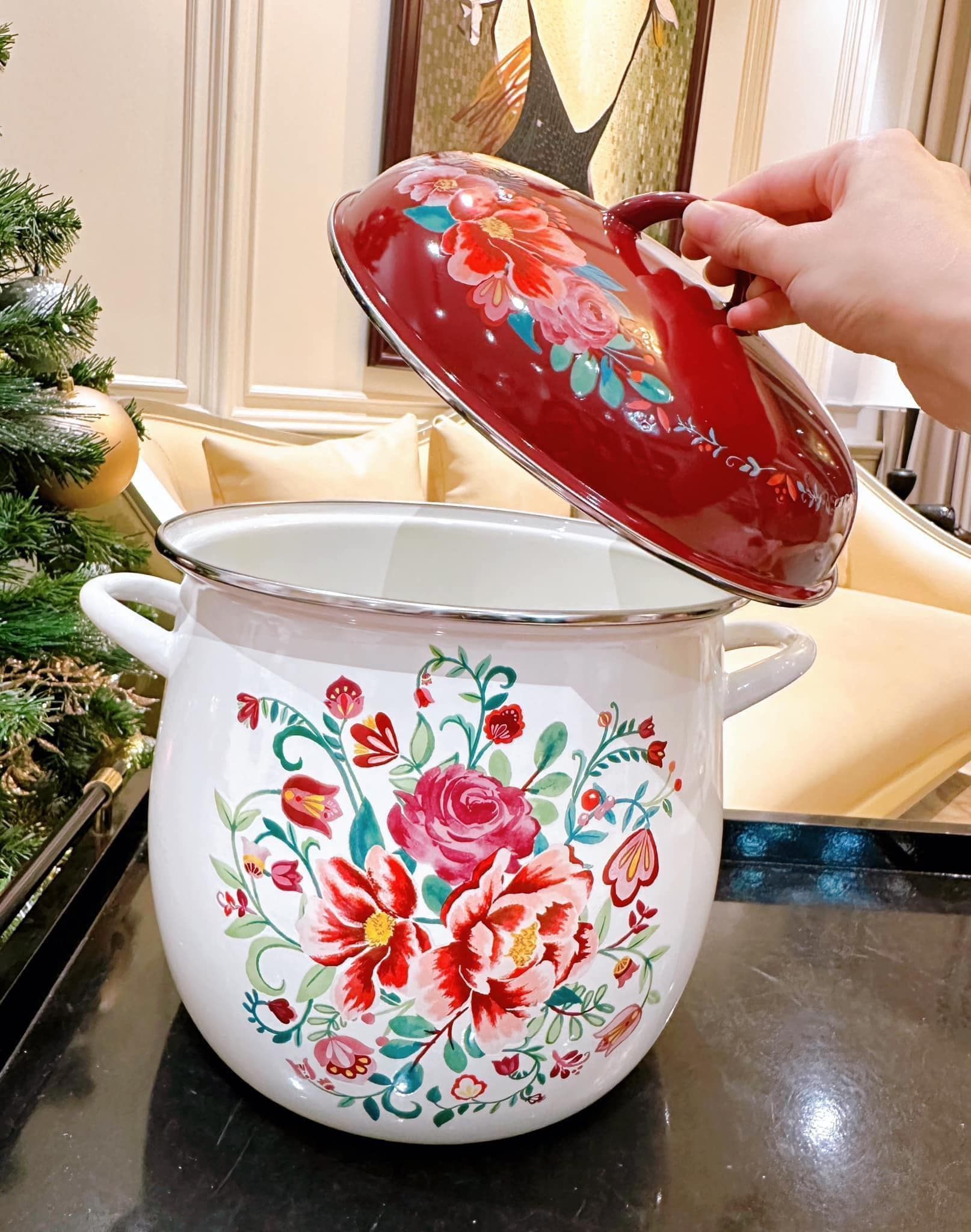 Nồi luộc gà The Pioneer Woman Merry Meadows 11,4L