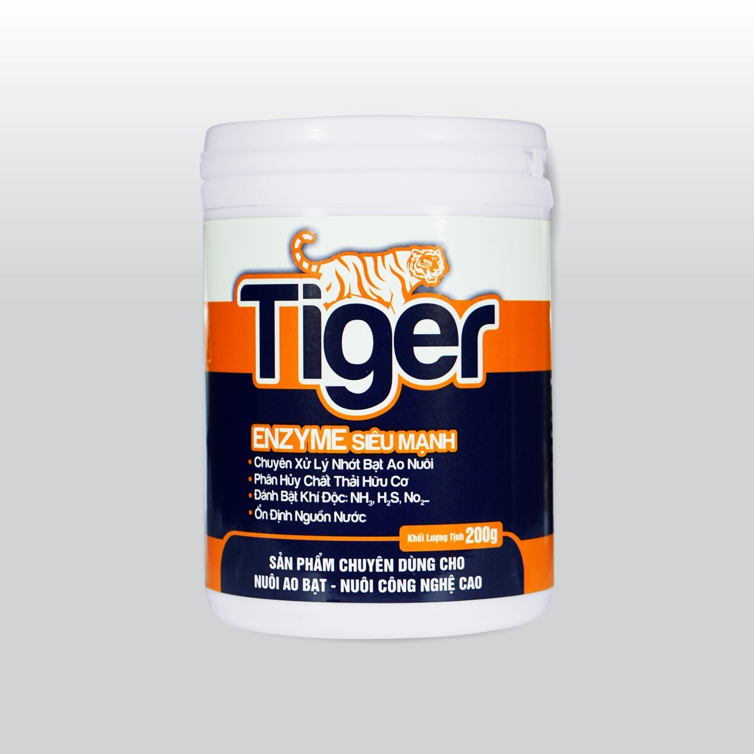 TIGER - ENZYME XỬ LÝ NHỚT BẠT - Hũ 200g – B.E.C.K.A