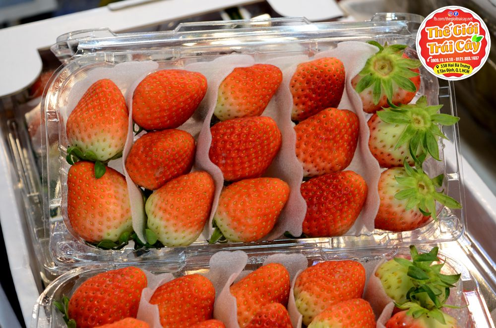 Dâu Hàn quốc GoldenFruit - hộp 330gr – Thế Giới Trái Cây