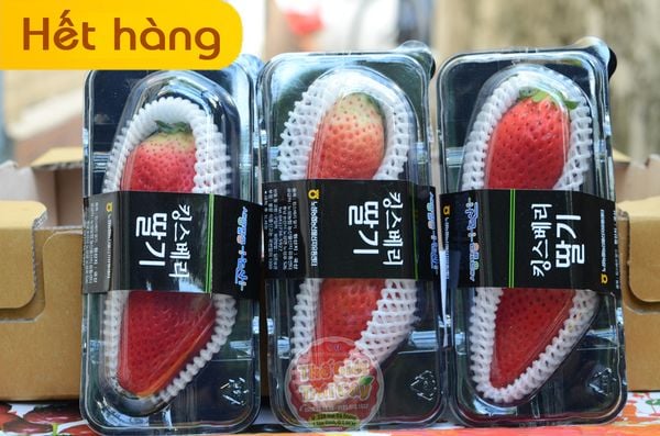 Dâu King Berry Hàn quốc - hộp 2 quả – Thế Giới Trái Cây