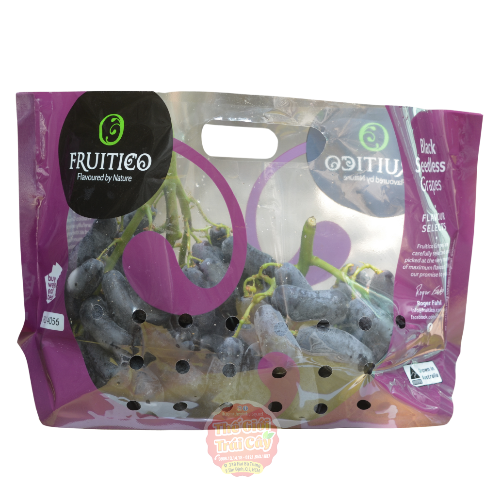 Nho ngón tay Úc FruitiCo – Thế Giới Trái Cây