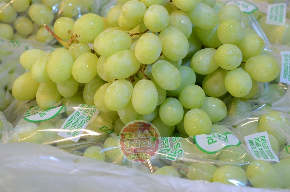 Nho xanh SweetGlobe Peru – Thế Giới Trái Cây