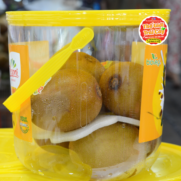 Xô 1kg Kiwi vàng NewZealand – Thế Giới Trái Cây