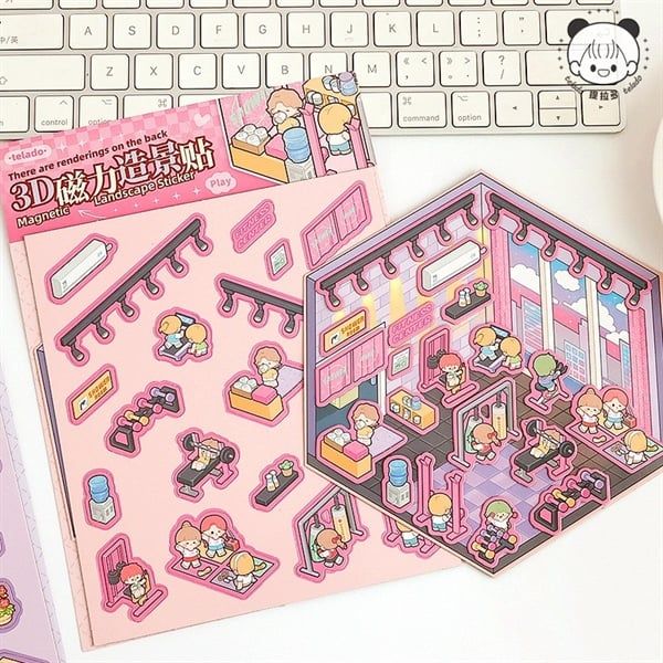 Sticker nam châm góc 3/4 Telado – Ciuciu - Quà tặng & Đồ gia dụng