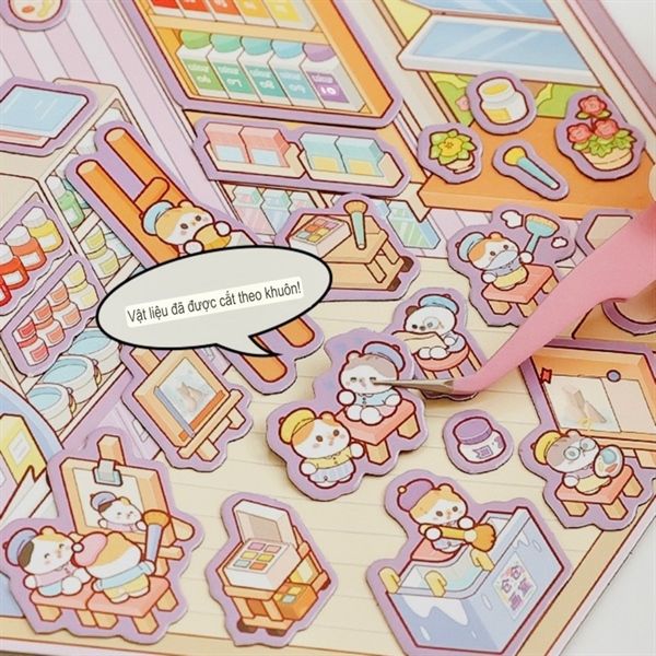 Sticker nam châm góc 3/4 Telado – Ciuciu - Quà tặng & Đồ gia dụng