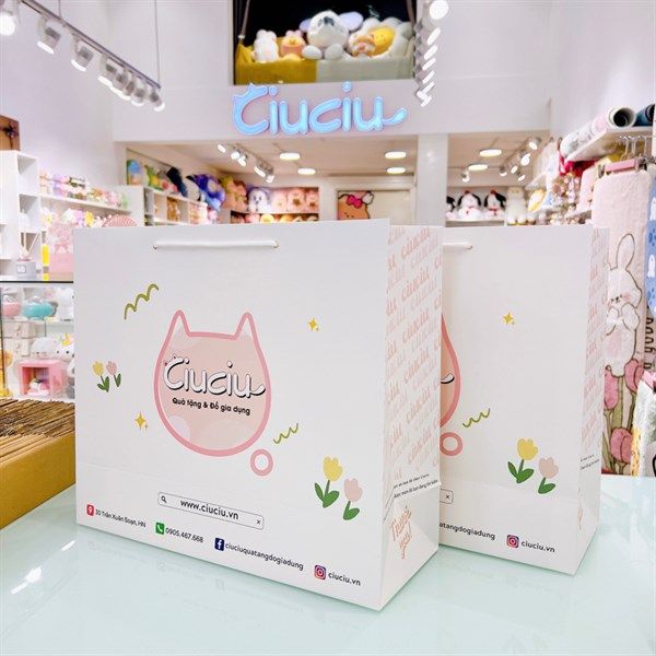 Túi giấy CiuCiu cứng – Ciuciu - Quà tặng & Đồ gia dụng