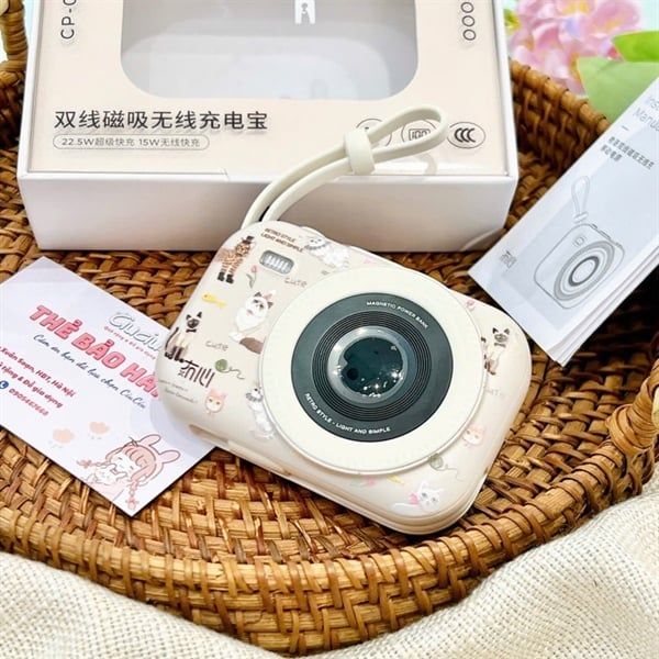 Sạc dự phòng không dây Maoxin Cats 10.000mAh – Ciuciu - Quà tặng & Đồ gia dụng