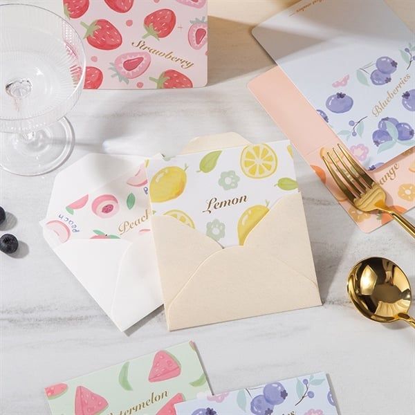 Thiệp nền trái cây – Ciuciu - Quà tặng & Đồ gia dụng