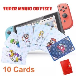 Set 10 Thẻ Amiibo Scan NFC Dành Cho Game Super Mario Odyssey Cho Máy N ...