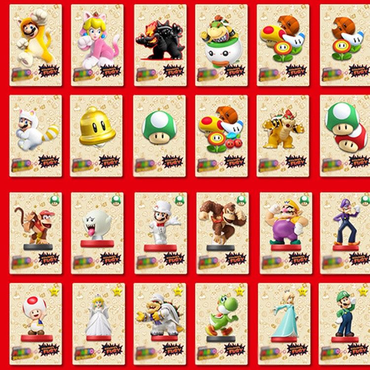Thẻ Amiibo Mario 3d World cho Nintendo – Gameus