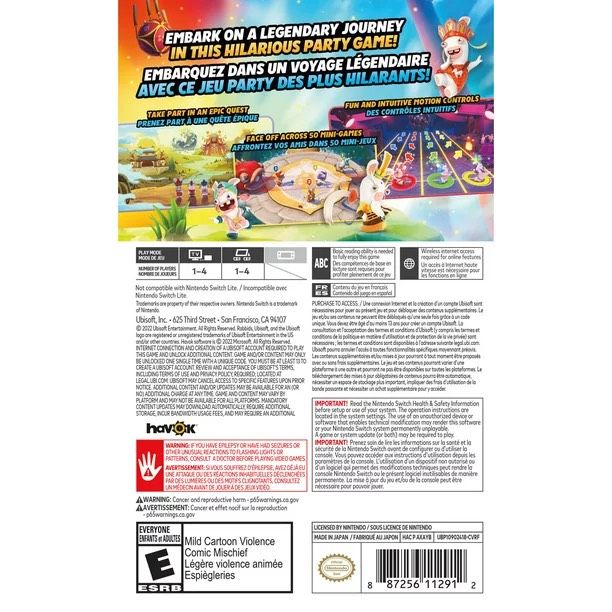 Game Nintendo Switch Rabbids Party Of Legends – Gameus