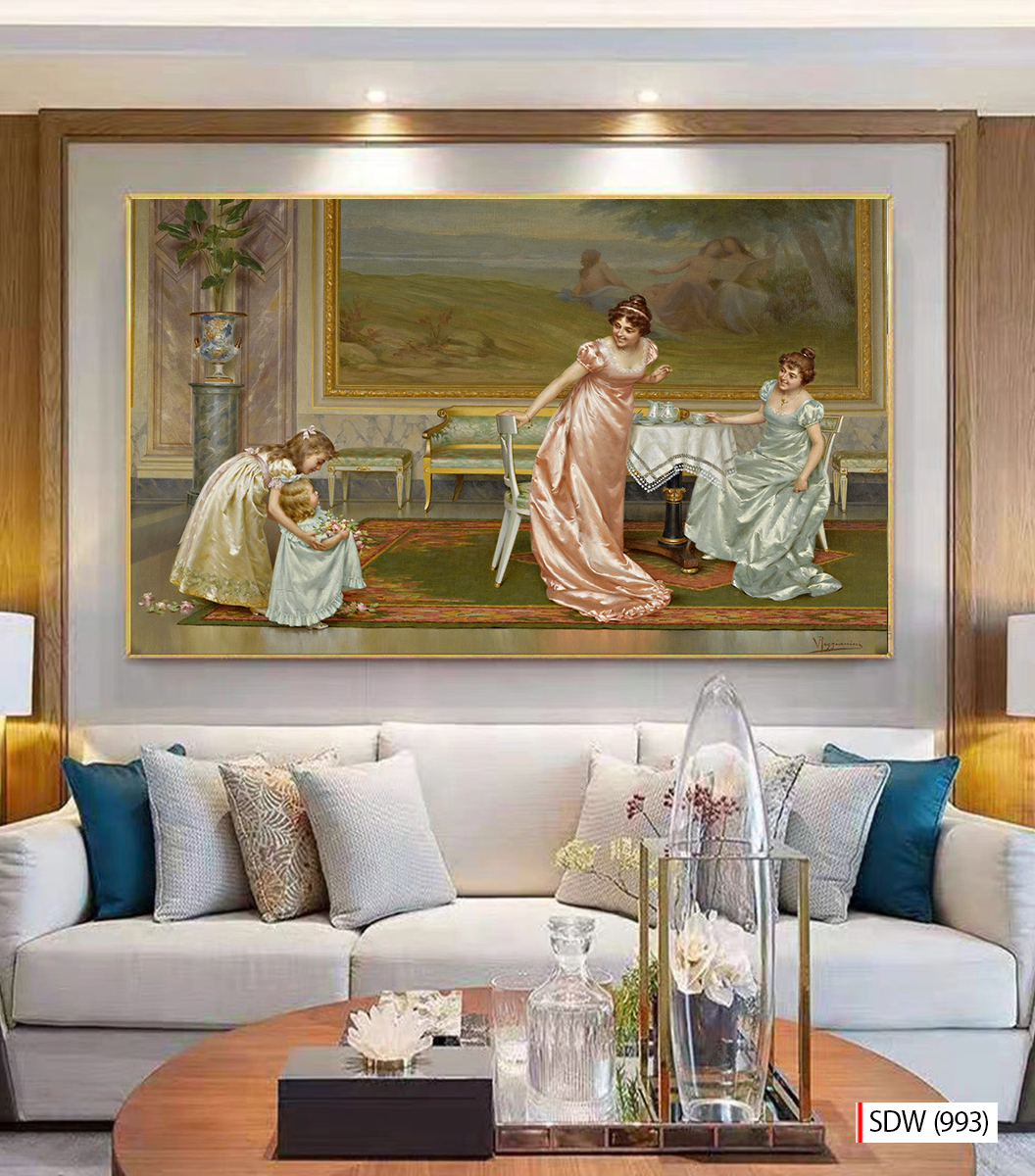 Tranh Phong cảnh thiên nhiên treo phòng khách, phòng ăn | Mã BST69