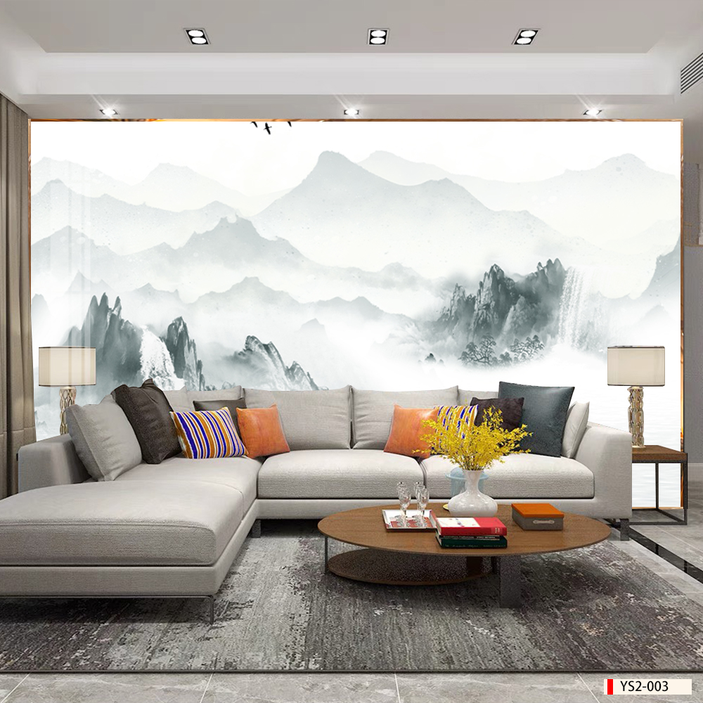 Tranh PVC ốp tường phòng khách - Tranh Vân Đá Phong Cảnh | Mã YS2-003
