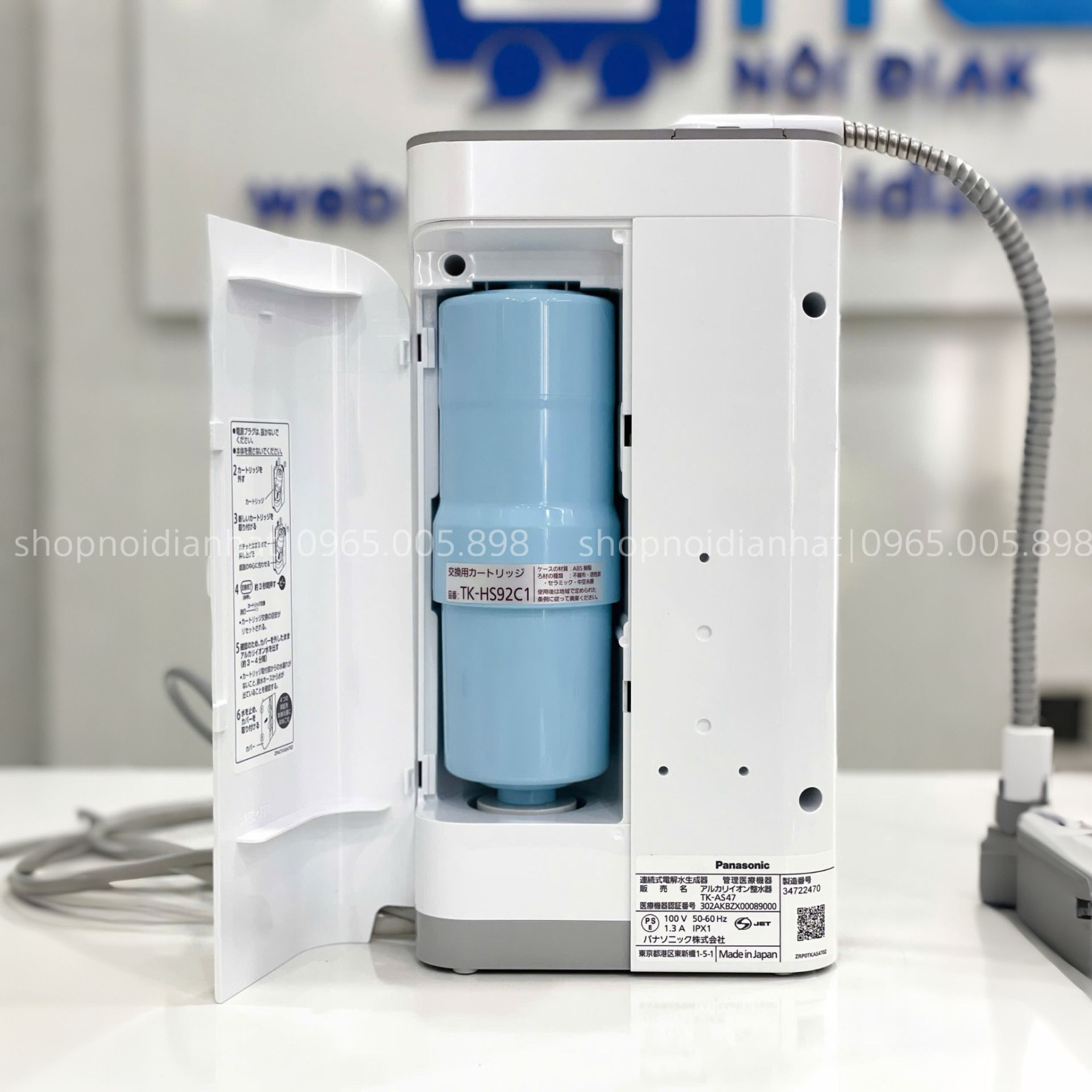 Máy lọc nước ion kiềm Nhật nội địa Panasonic TK-AS47, – Shop nội địa Nhật