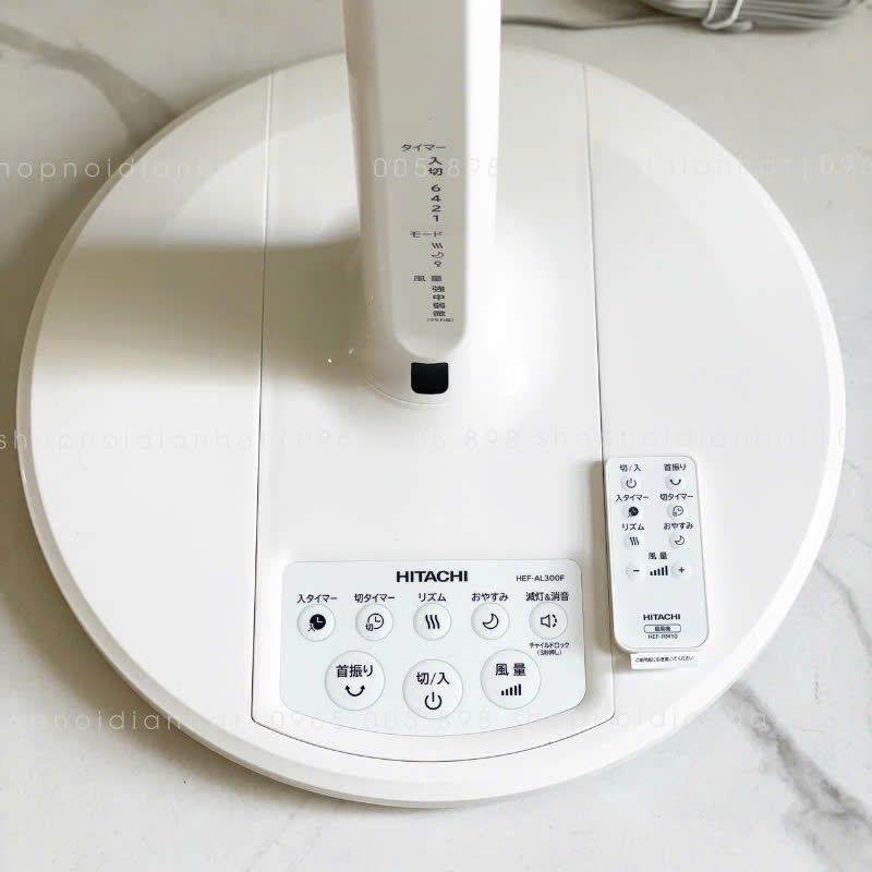 Đánh giá Quạt cây Hitachi HEF-AL300F Model 2024 – Shop nội địa Nhật