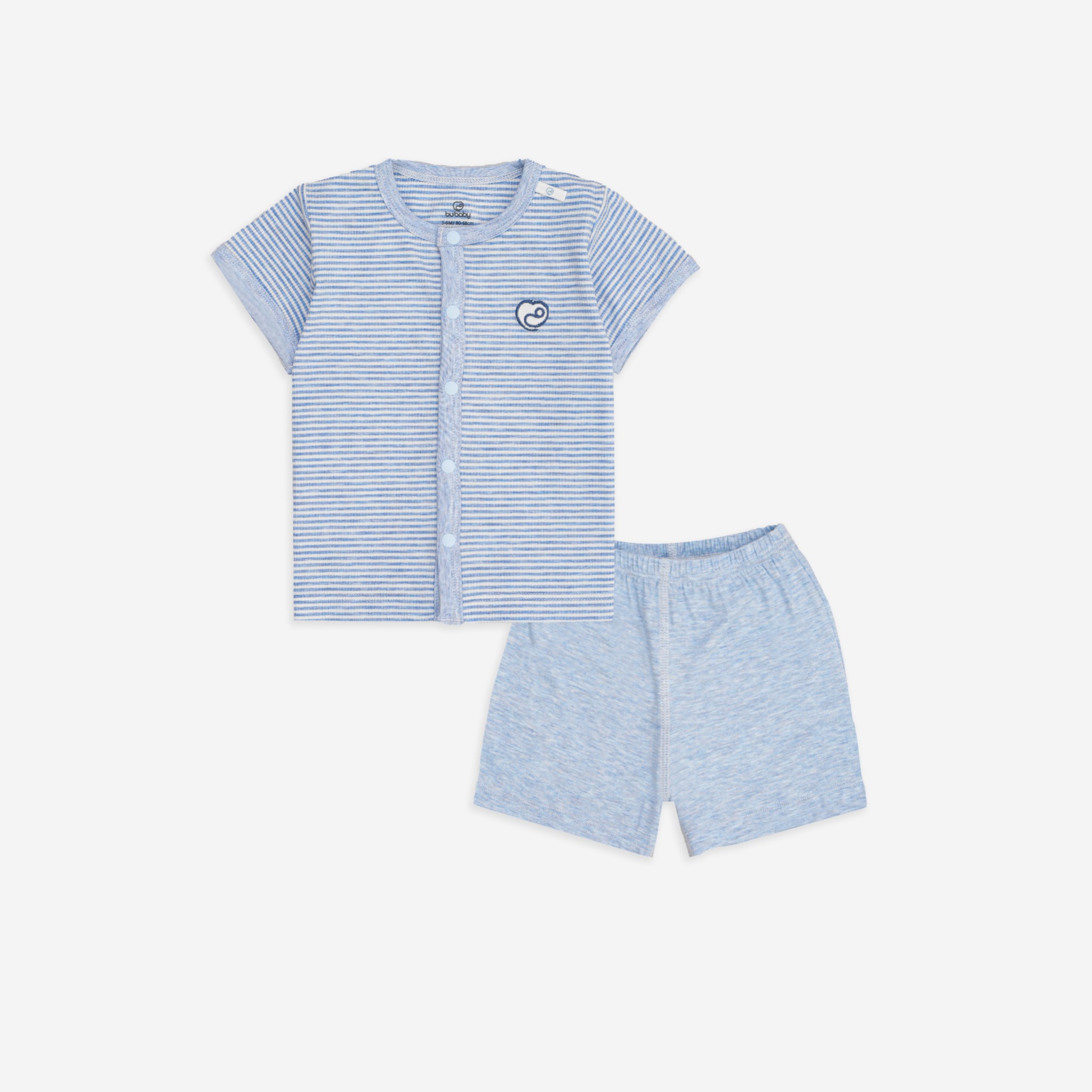 Bộ ngắn tay cài giữa Joyful - BU Siro BSR130200 – BU Baby