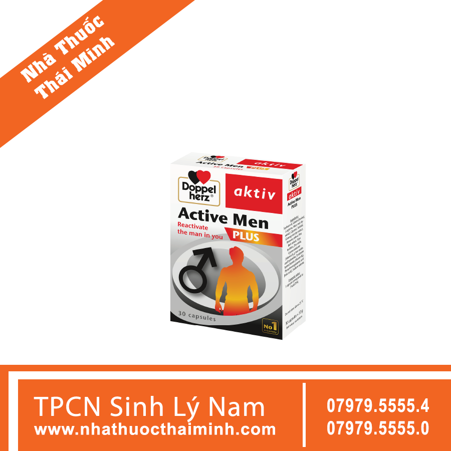 Thực Phẩm Bảo Vệ Sức Khỏe Active Men Plus – Nhà thuốc Thái Minh