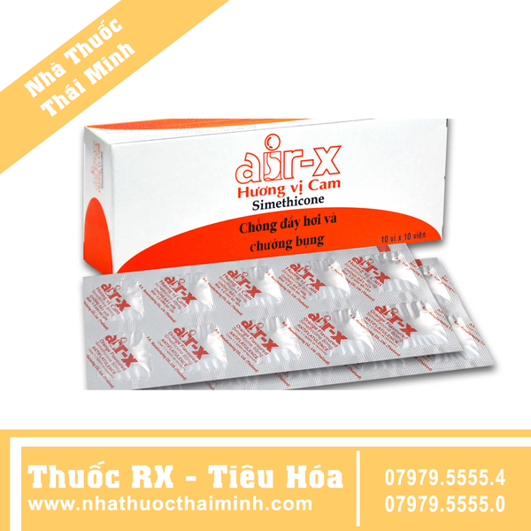 Thuốc Air-X RX hương cam điều trị đầy hơi ở đường tiêu hóa – Nhà thuốc ...