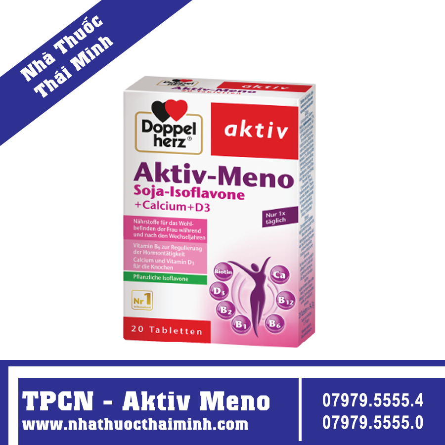 Aktiv Meno - HỖ TRỢ CÂN BẰNG TIẾT TỐ NỮ – Nhà thuốc Thái Minh