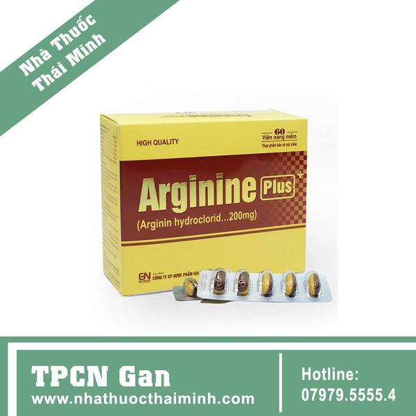 ARGININE PLUS - Hỗ Trợ Chức Năng Gan giá tốt | Nhà thuốc Thái Minh