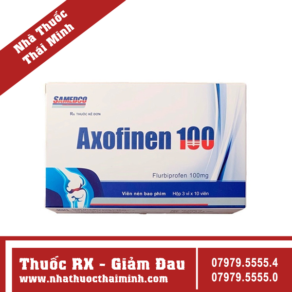 Thuốc Axofinen 100 - Thuốc điều trị viêm khớp (3 vỉ x 10 viên) – Nhà ...