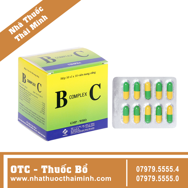 Thuốc B Complex C - dự phòng và bổ sung thiếu hụt vitamin nhóm B, C ta ...