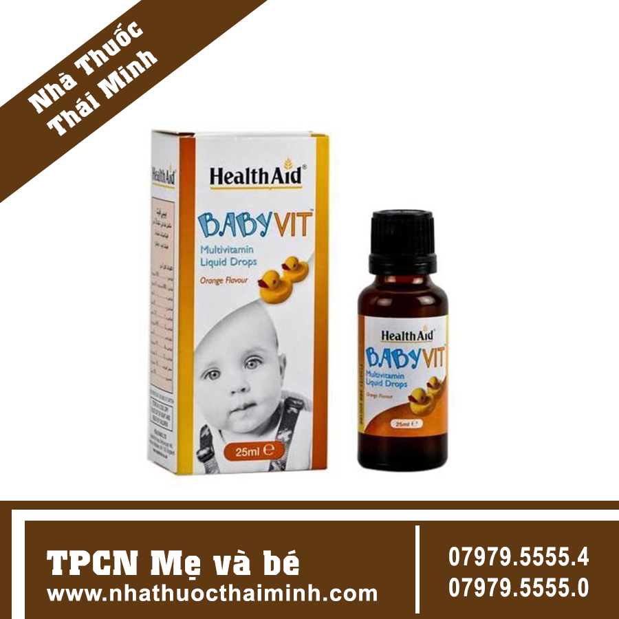Babyvit Liquid Drops - Cung Cấp Vitamin, Khoáng Chất Cần Thiết Cho Bé ...