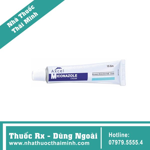 Axcel Miconazole Cream 15Gm (Tuýp) - Axcel - Nhà thuốc Thái Minh