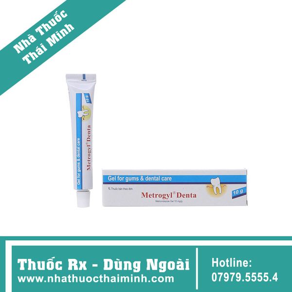 Thông tin, hướng dẫn cách dùng Gel trị viêm nha chu Metrogyl Denta ...