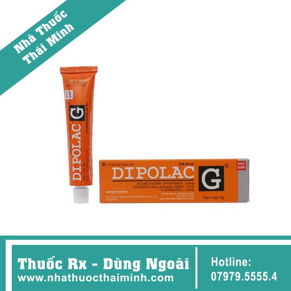 Thông tin, hướng dẫn cách dùng thuốc Kem bôi trị nấm da Dipolac G – Nhà ...
