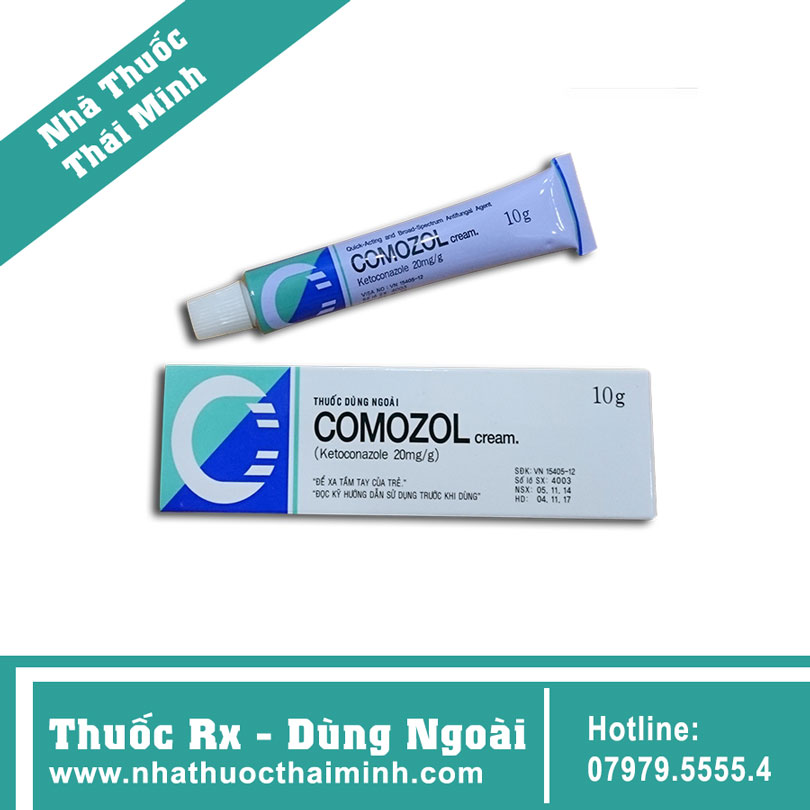 Thuốc kháng nấm Comozol: Chỉ định, tác dụng phụ và thận trọng khi dùng ...