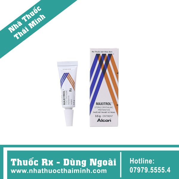 Thông tin, hướng dẫn cách dùng Thuốc mỡ tra mắt Maxitrol Alcon – Nhà ...