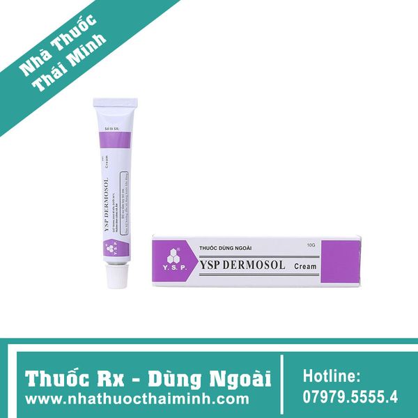 Thông tin, hướng dẫn cách dùng DERMOSOL CREAM – Nhà thuốc Thái Minh