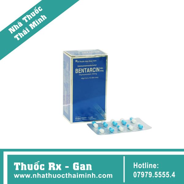Thông tin, hướng dẫn cách dùng Thuốc Bentarcin 80mg hộp 60 viên – Nhà ...